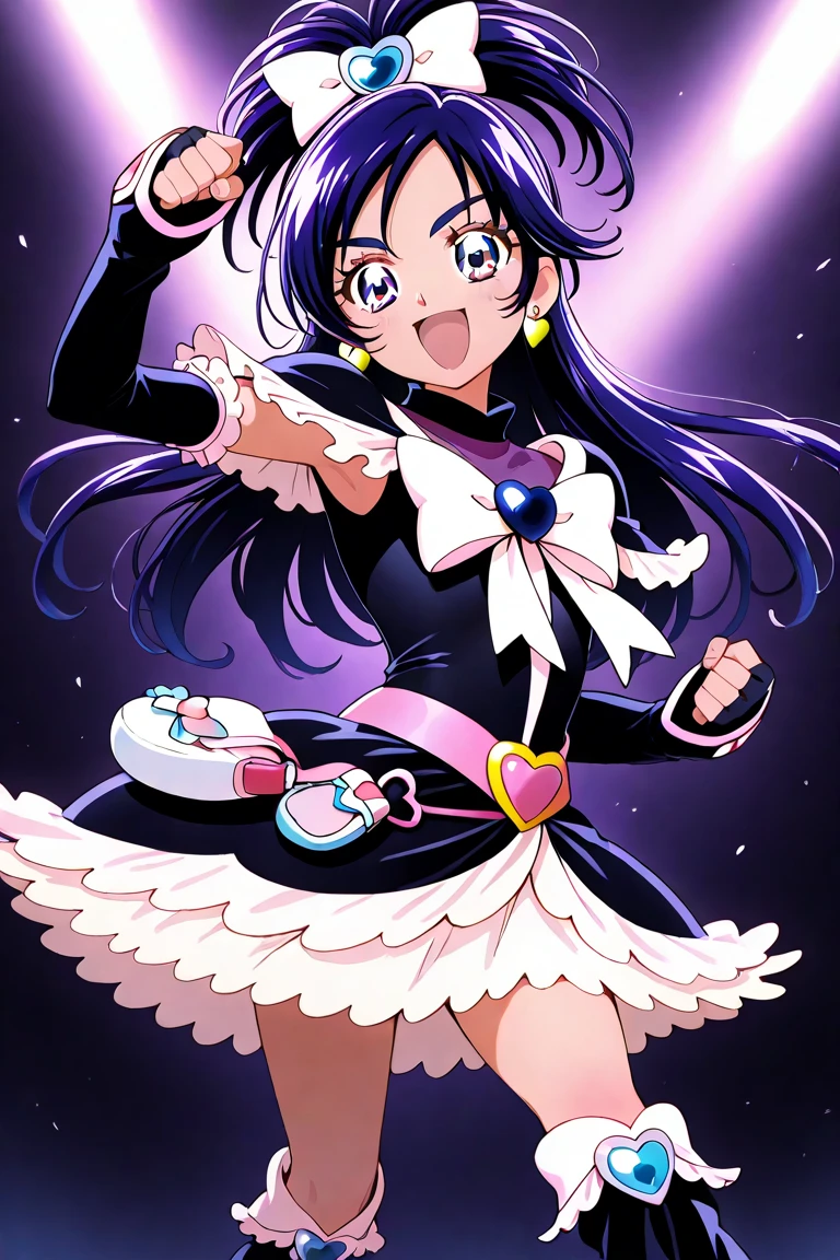 Cure Black and Cure White Playing DJ Record Player - SeaArt AI