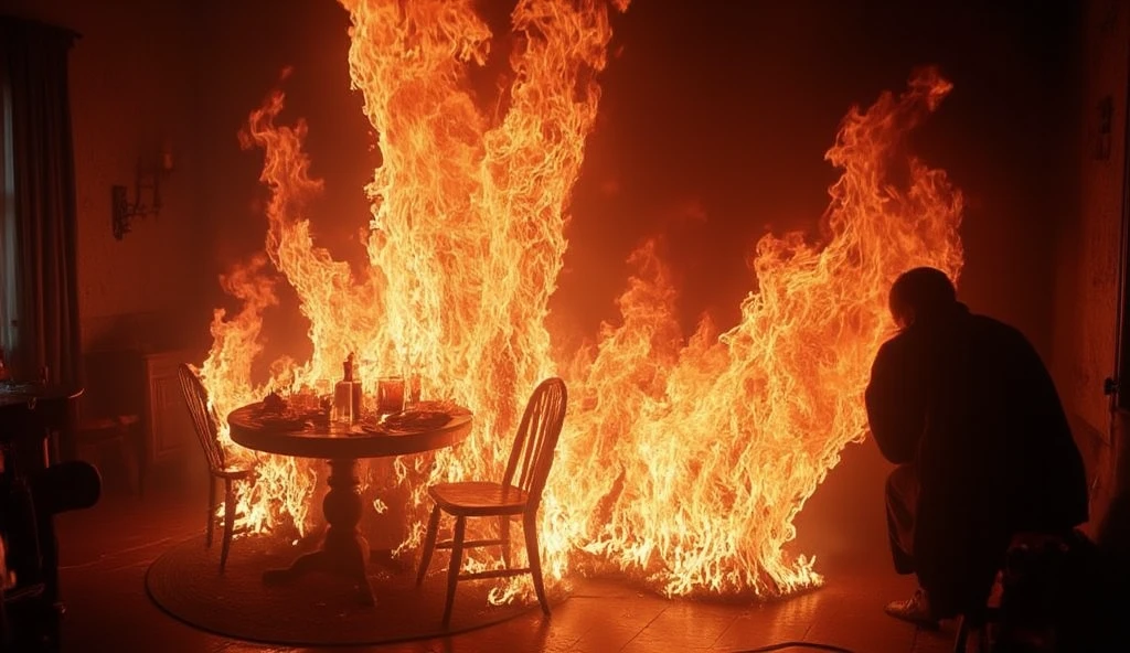 Film(2929), directed by Luis Buñuel. A sudden explosion of fire ...