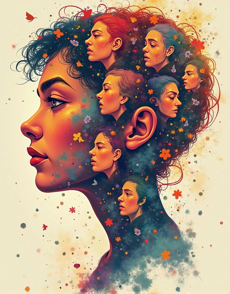 "Guide to emotions by oc". Create your original character！Draw a map of ...