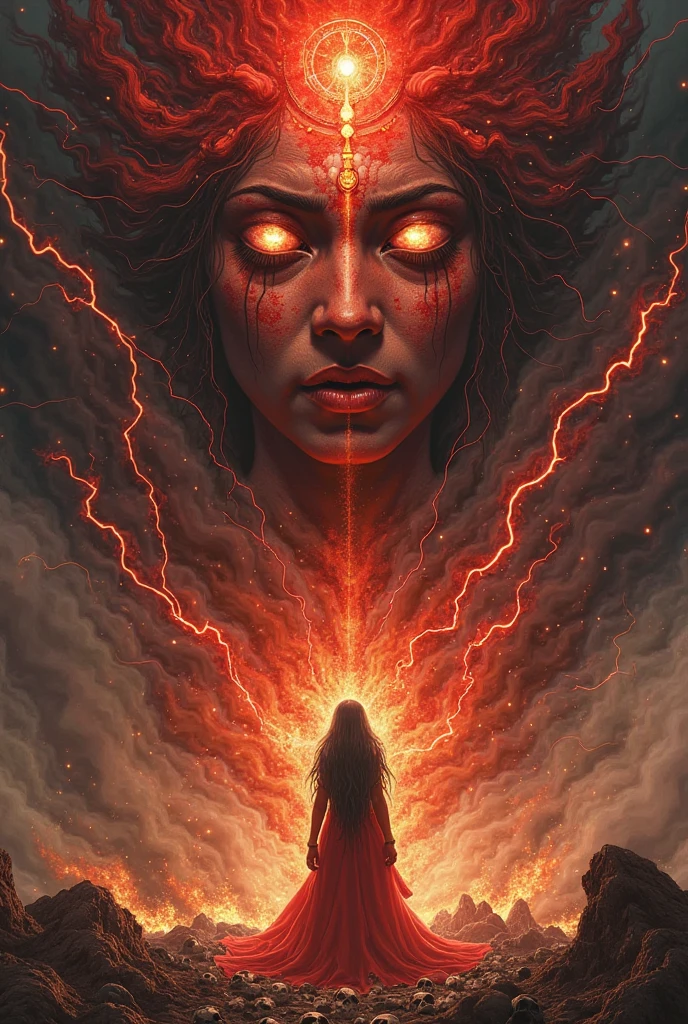 "Illustrate the mysterious and terrifying affliction known as Bhairavi ...