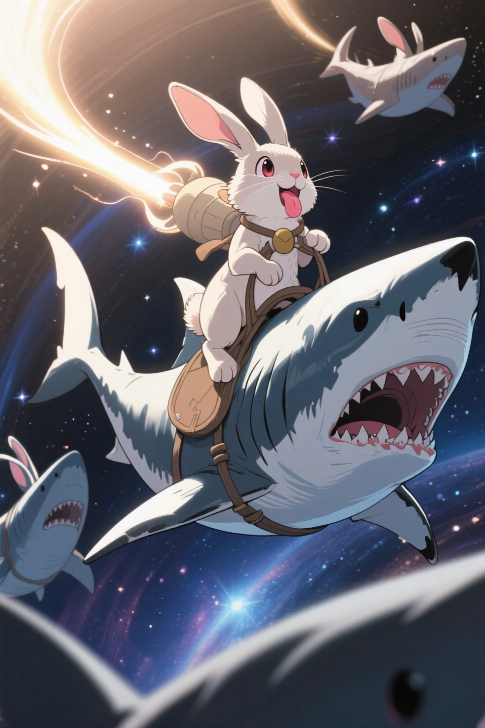 スペースシャーク＆ペロペロウサギ