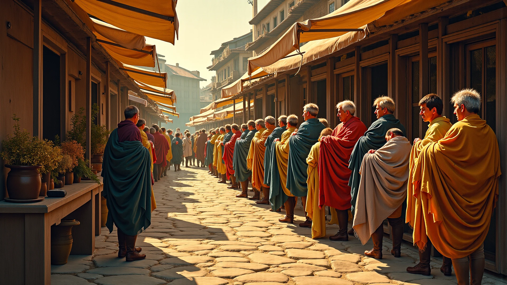 "Local weavers clutching their wraps tight, wary eyes fixed on cheap ...