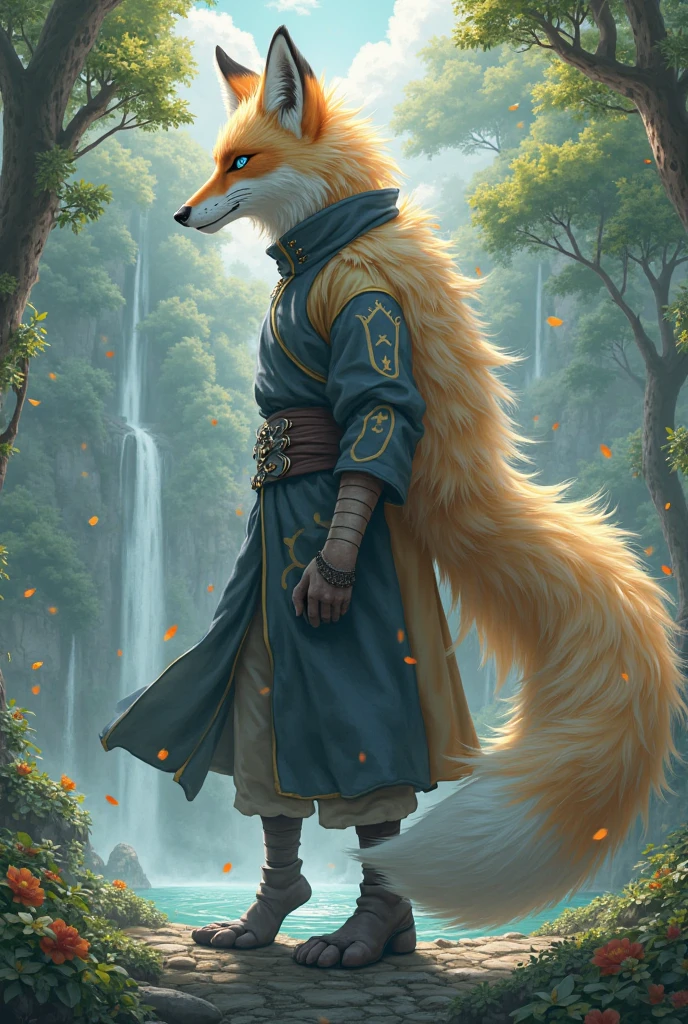 Naruto plus fox hybrid - SeaArt AI