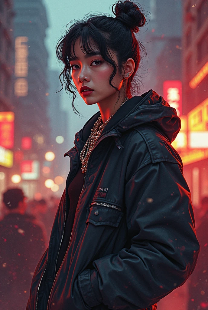 Asian rapper - SeaArt AI