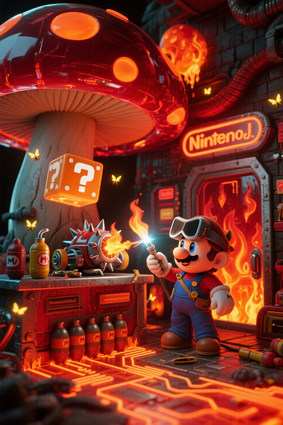 チビマリオのグローキャップミニショップ