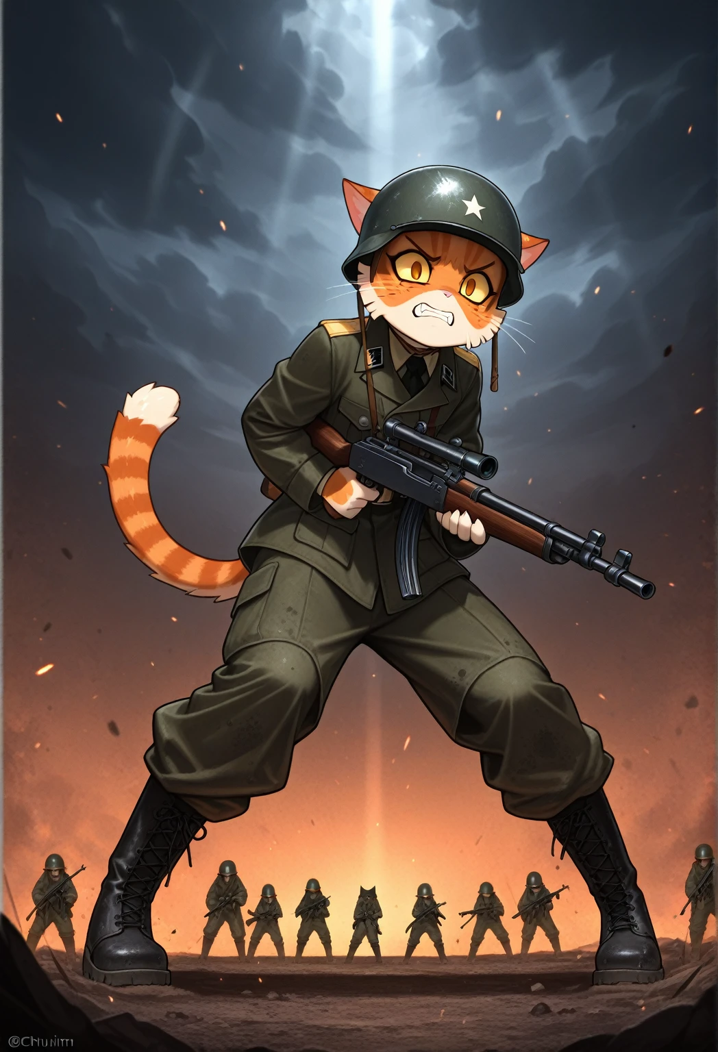 戦争中のそばかす