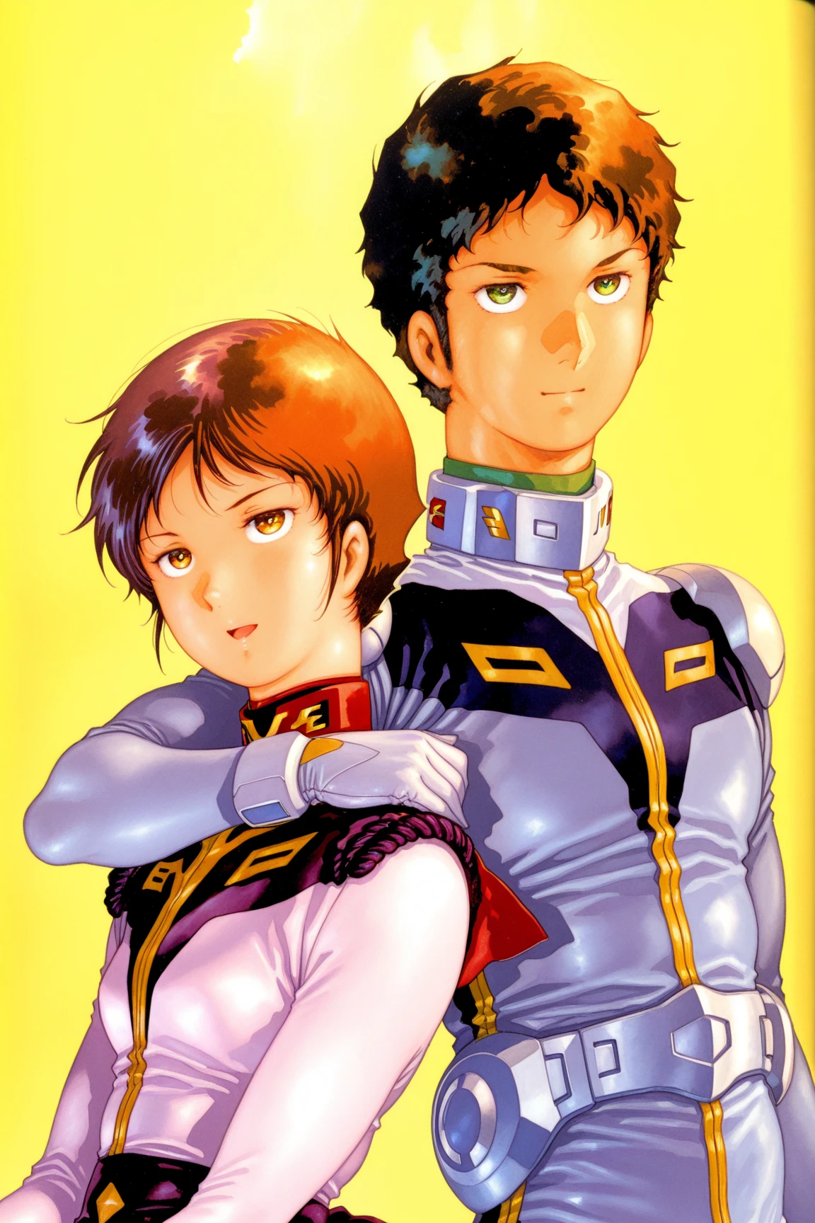 機動戦士ガンダムのmovieポスター、masterpiece、1. Juvenile、Amuro Ray、pilot suit - SeaArt AI