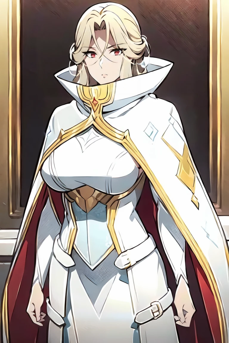 Masterpiece, best quality, ultra detailed, white robe,white cape - SeaArt AI