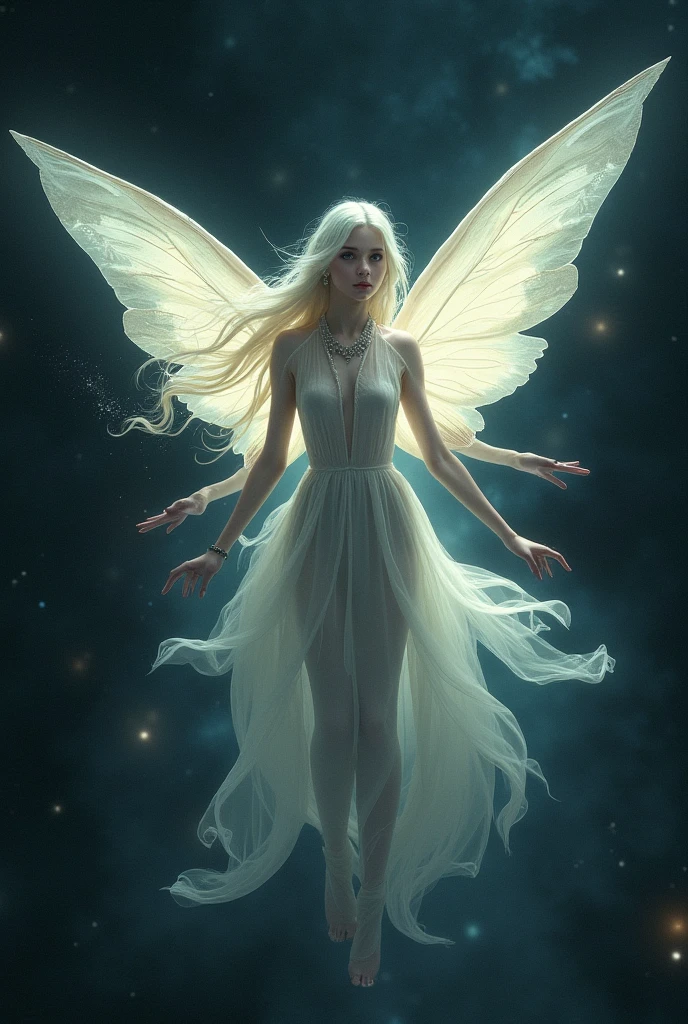 Make a dark space fairy - SeaArt AI