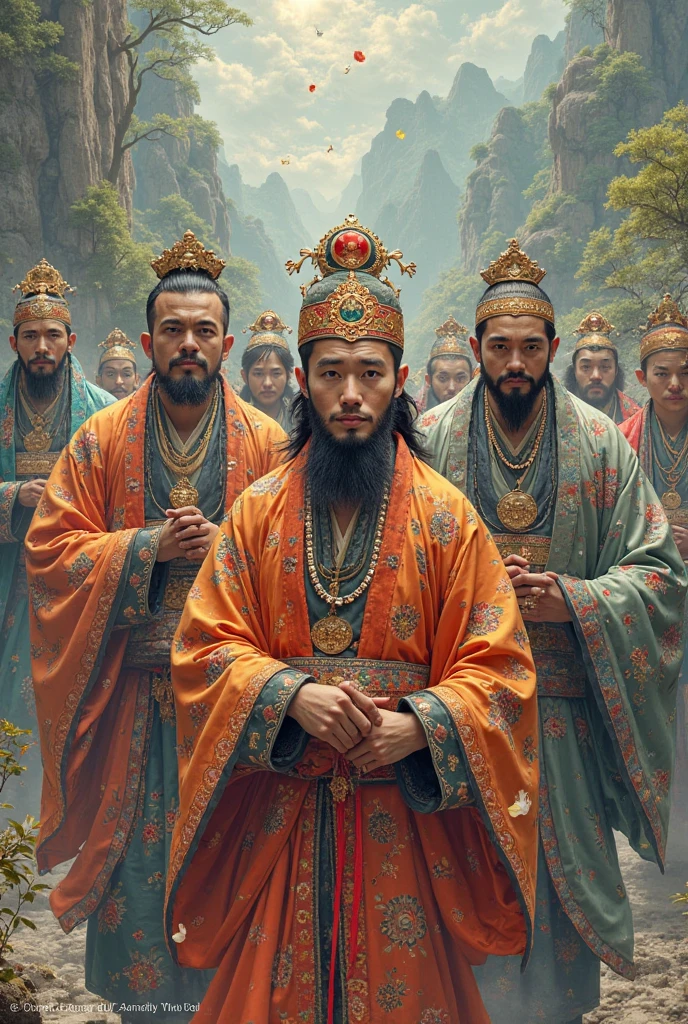 Ancient China rappers gang - SeaArt AI
