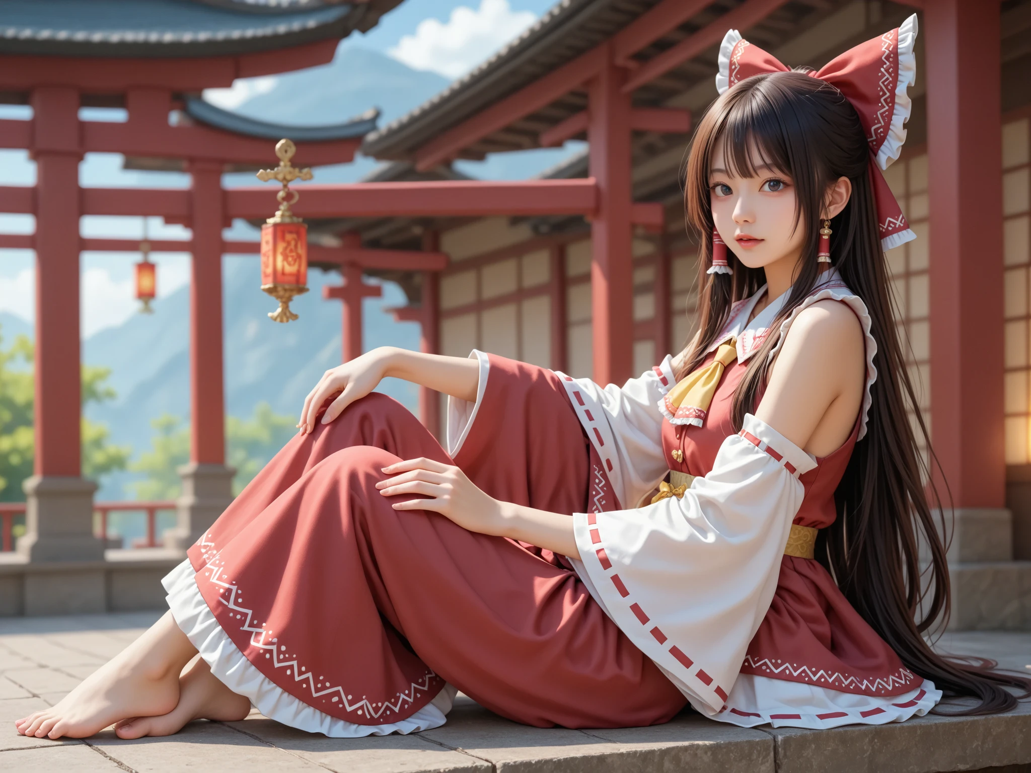 Orient、(Borrelian Dream)、（One person）、(sitting、Full Body)、( masterpiece ...