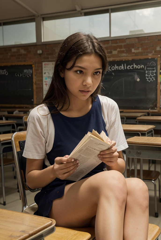 Make me a school with a price of 7 m 800 million for 39 classes - SeaArt AI