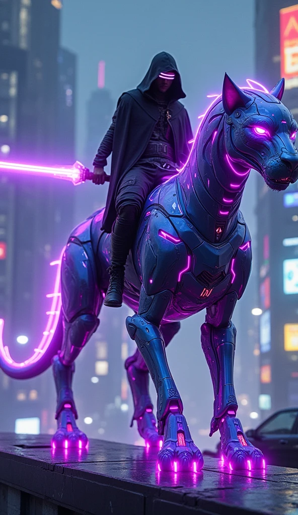 A futuristic legendary mount⁷