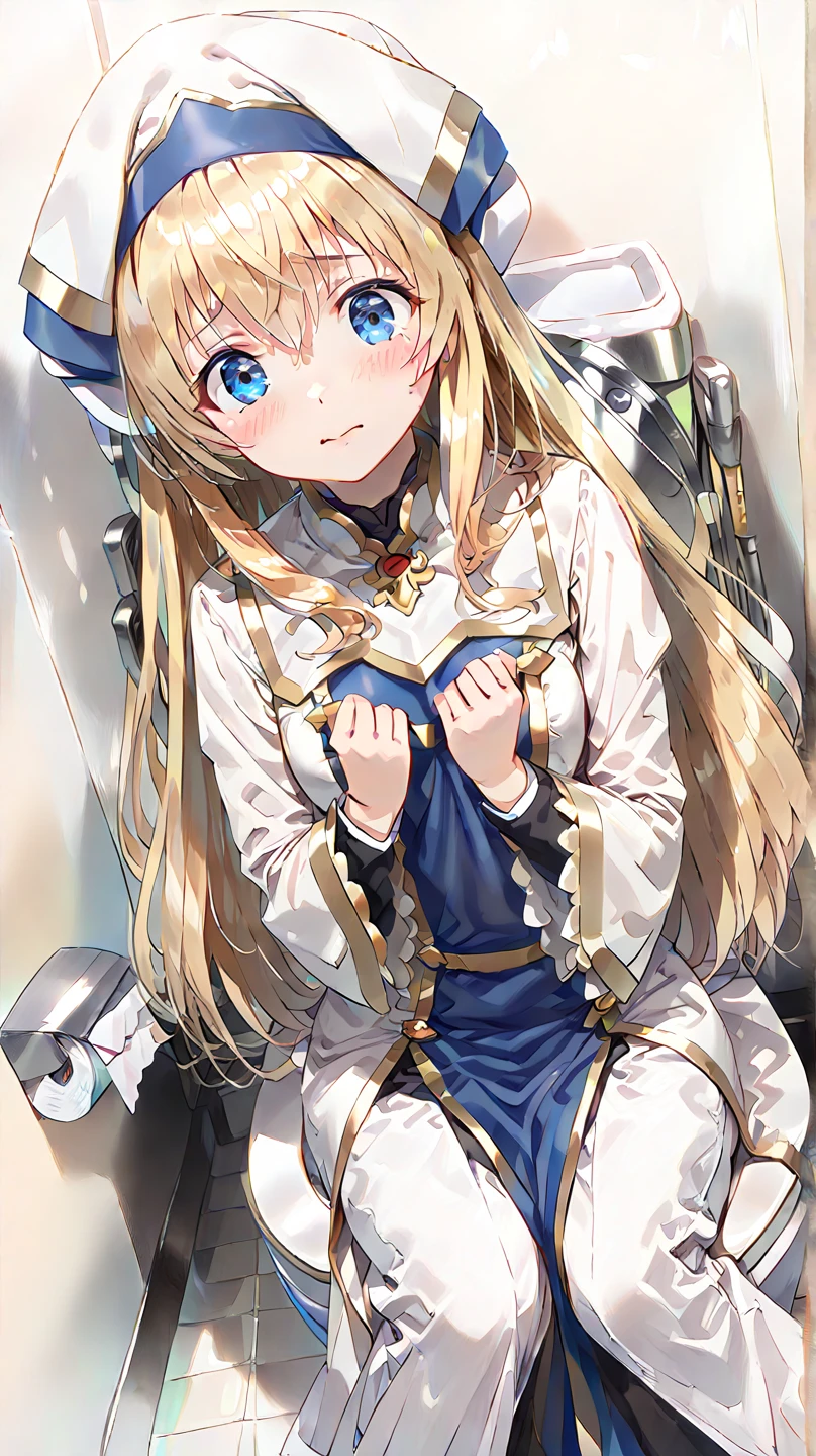 Supreme Masterpiece、ultra quality、8k、1 girl、solo、priestess(goblin ...