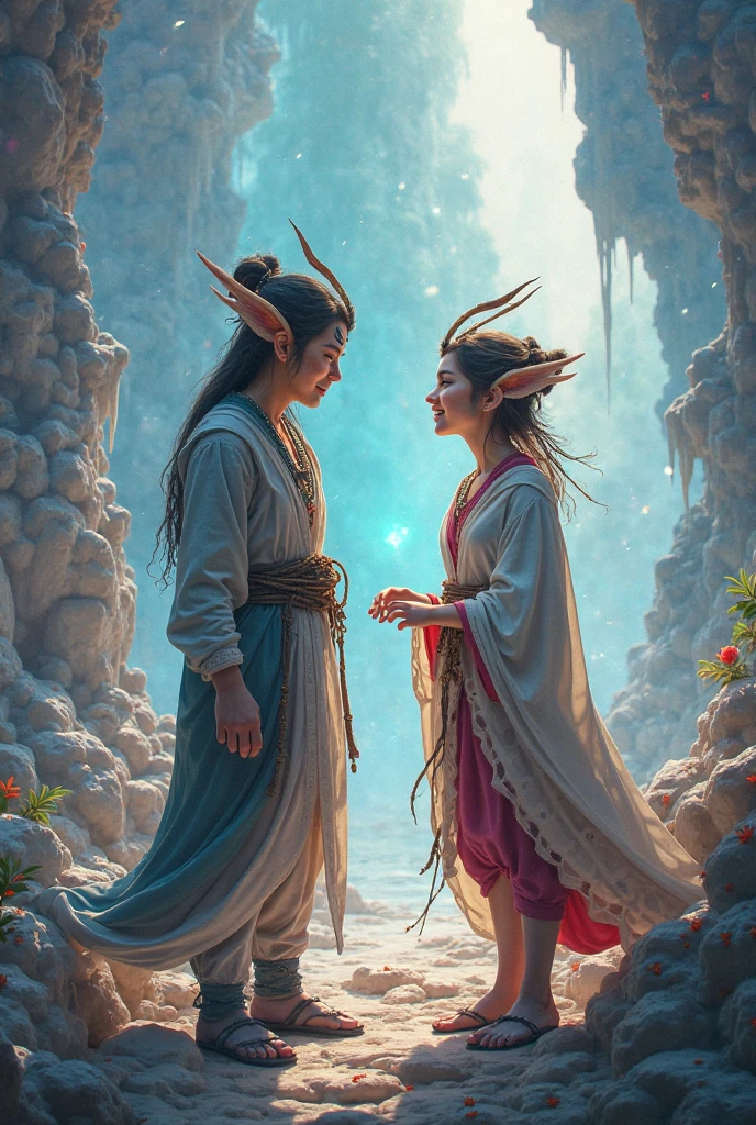Two ren friends - SeaArt AI