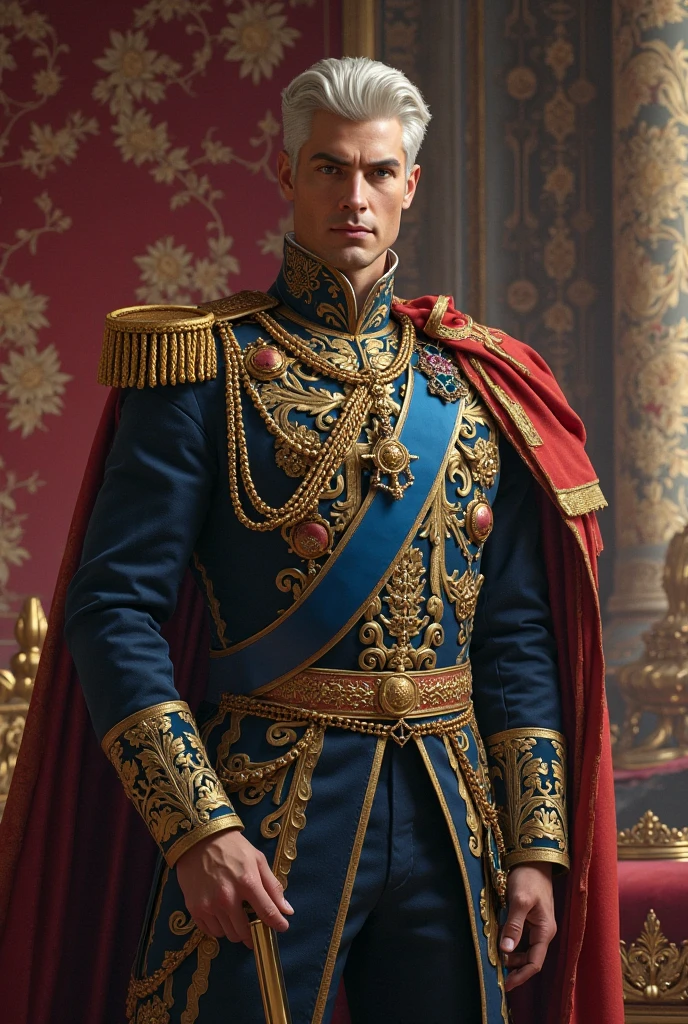 Adrian von Eisenhart – Crown Prince Appearance: Deep sapphire blue eyes ...