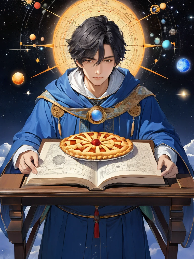 Science Funk, Attractive Man , [Astronomer|Astrologer ], Only one person - SeaArt AI