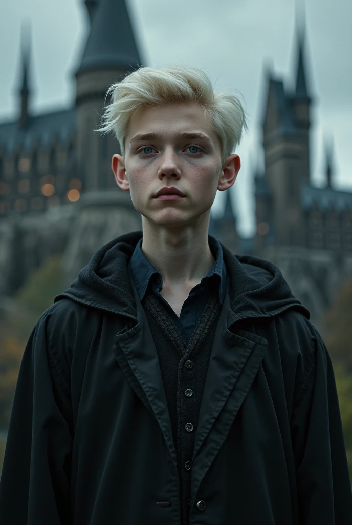 Scorpius malfoy,detailed portrait of scorpius malfoy,young man with ...