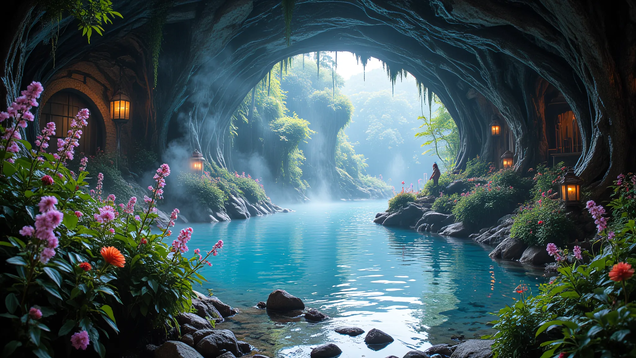 (0528) 🌈 Cave Hot Springs