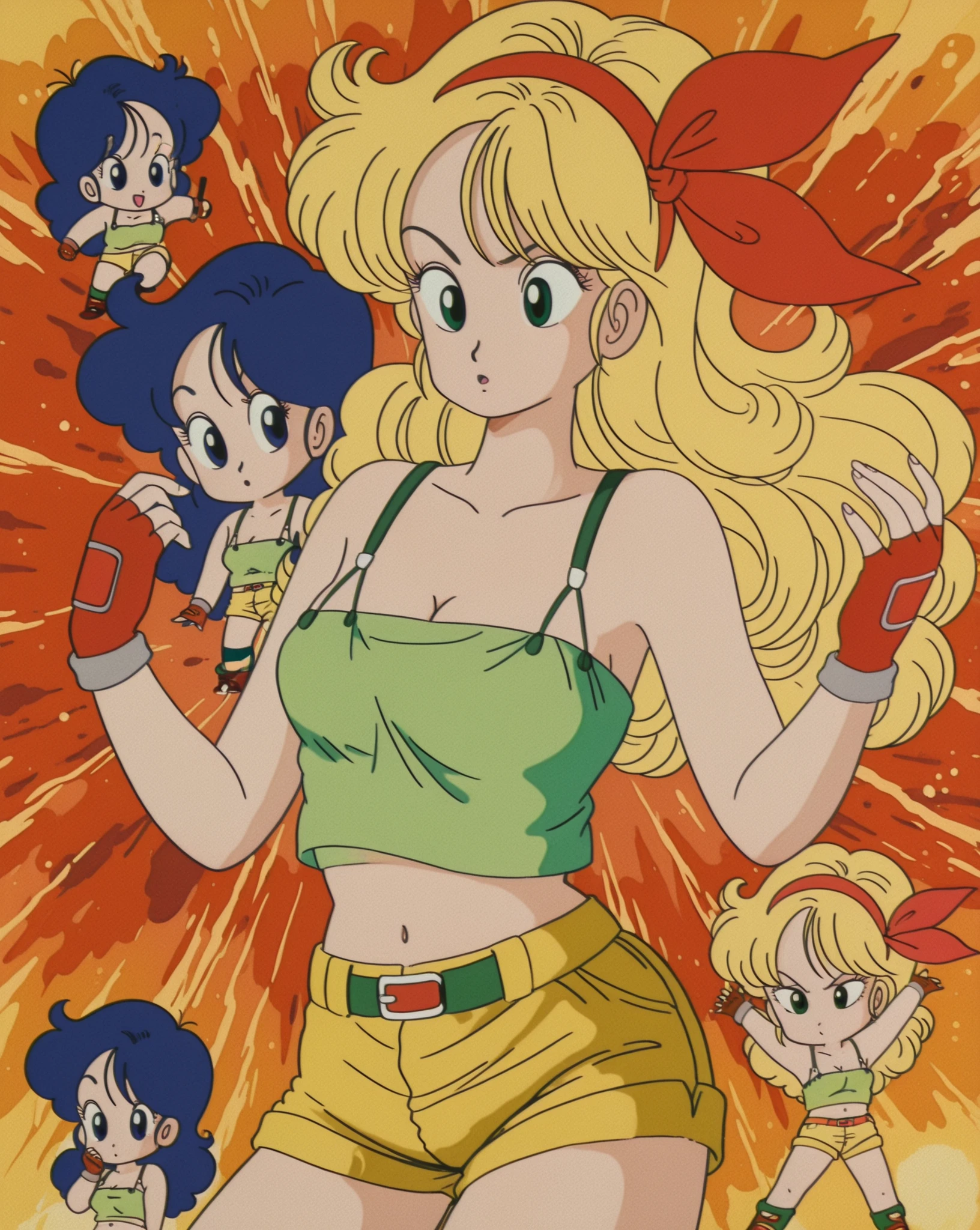 KIRAKIRA_BACKGROUND, BREAK deformed:1.5, chibi:1.5, dancing SVG - SeaArt AI