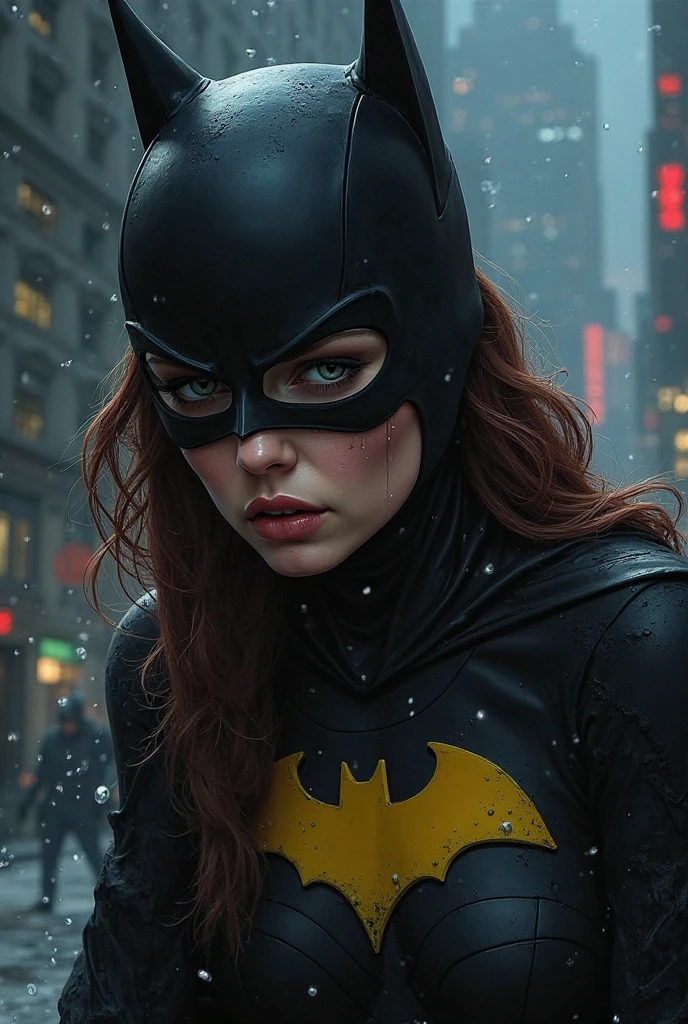 Batgirl crying - SeaArt AI
