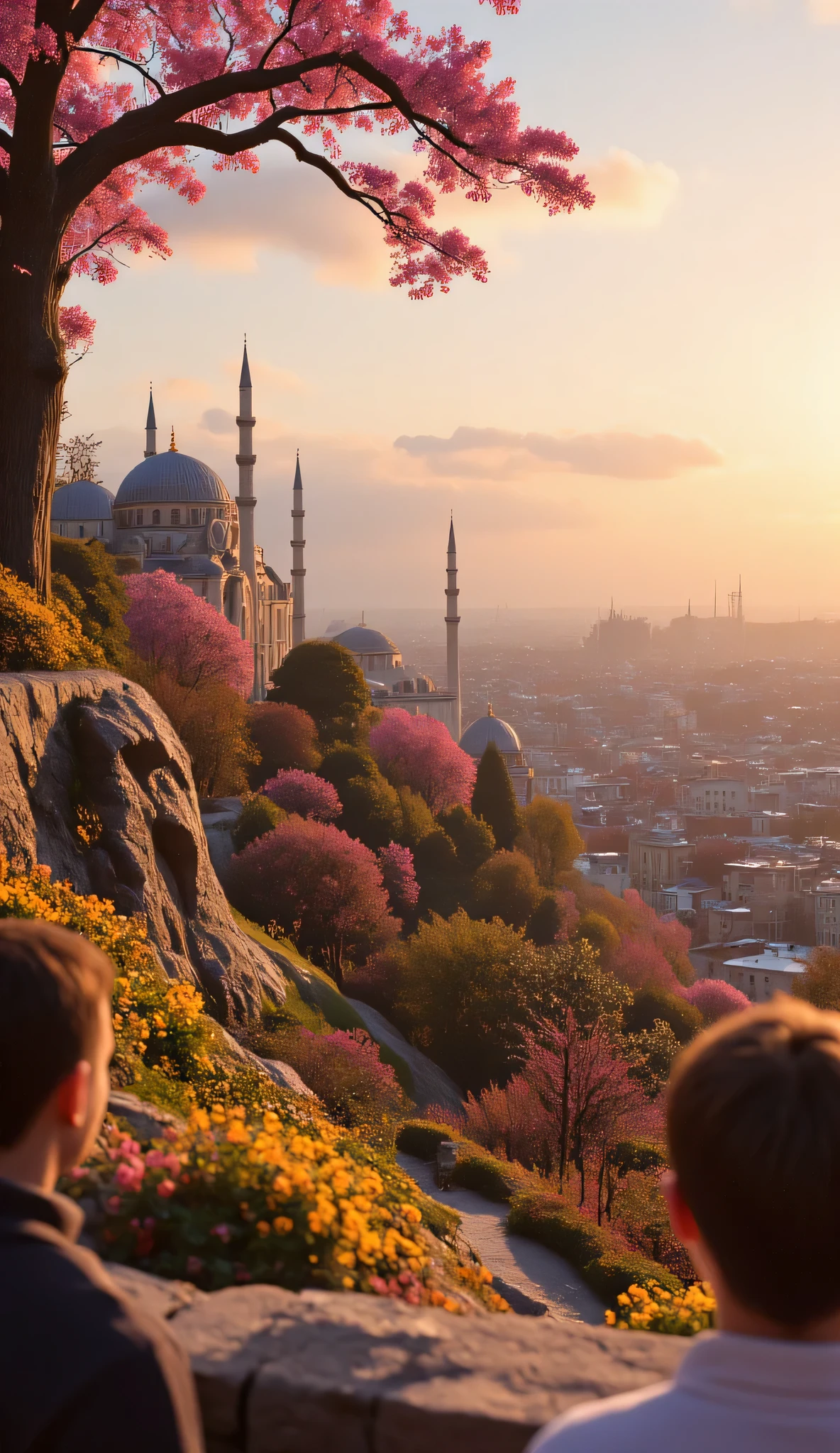 Highdefinition images、 Ancient Istanbul Empire、the cityscape of ...