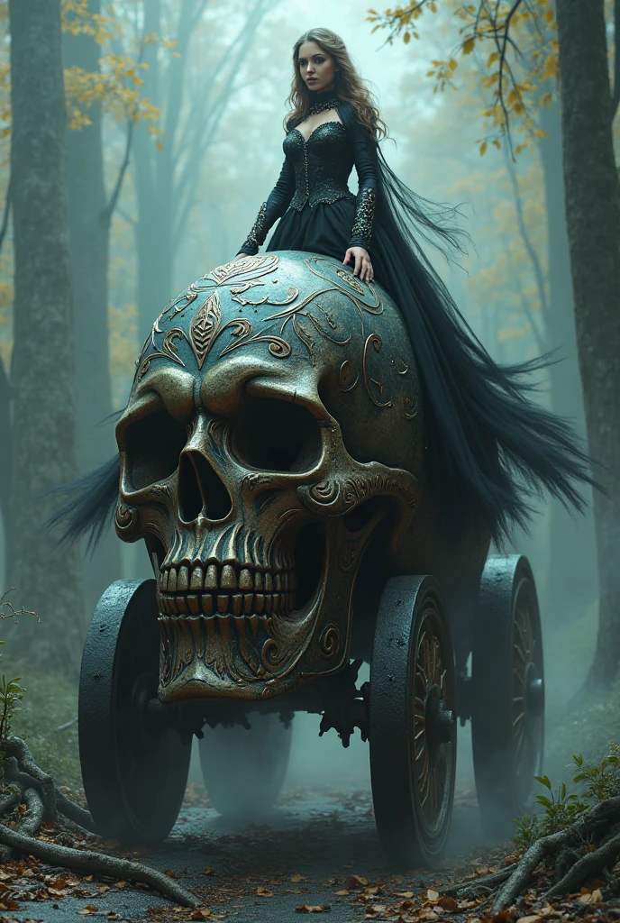 The skull carriage