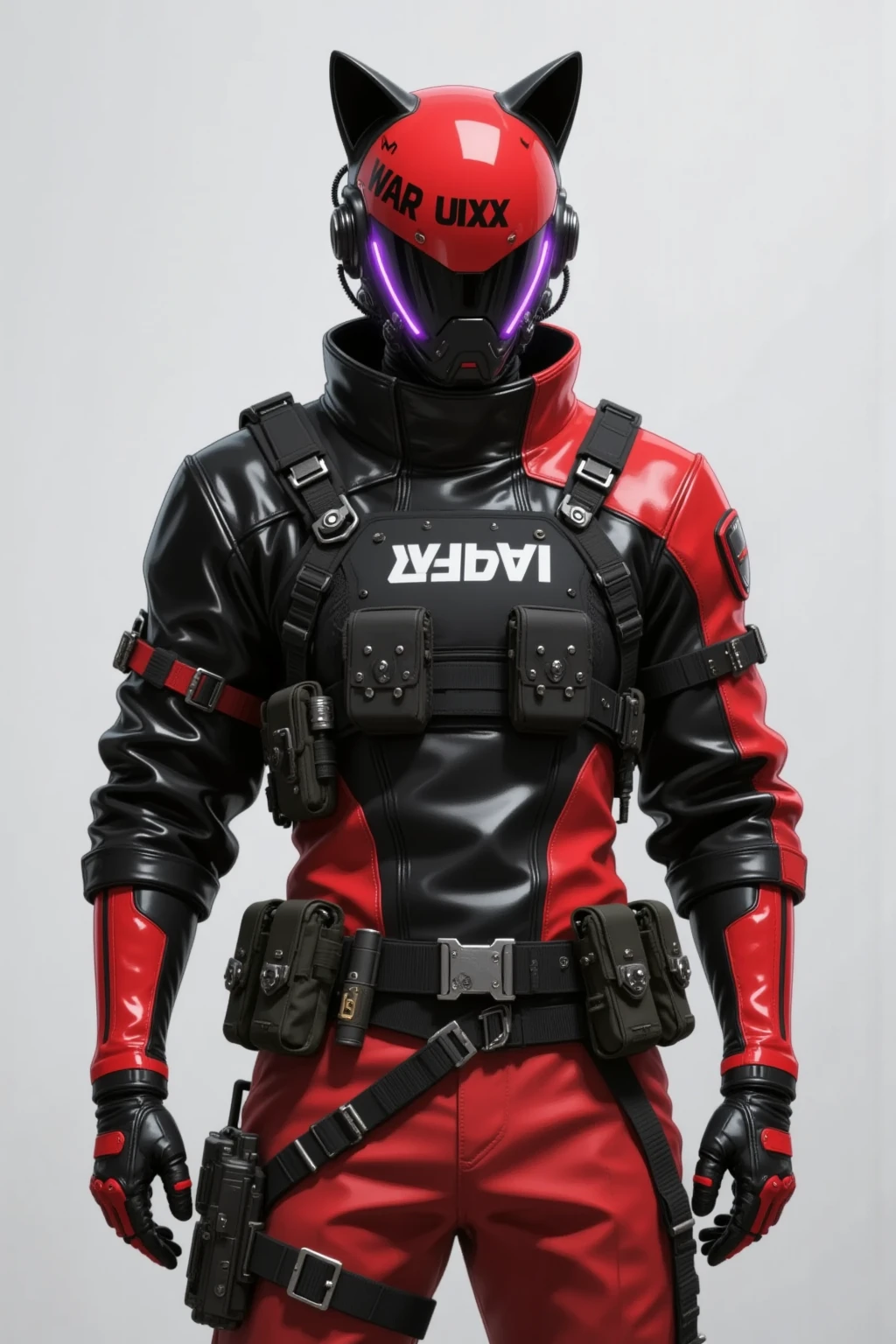 Future sci-fi agent style illustration prompt 1. Character equipment ...