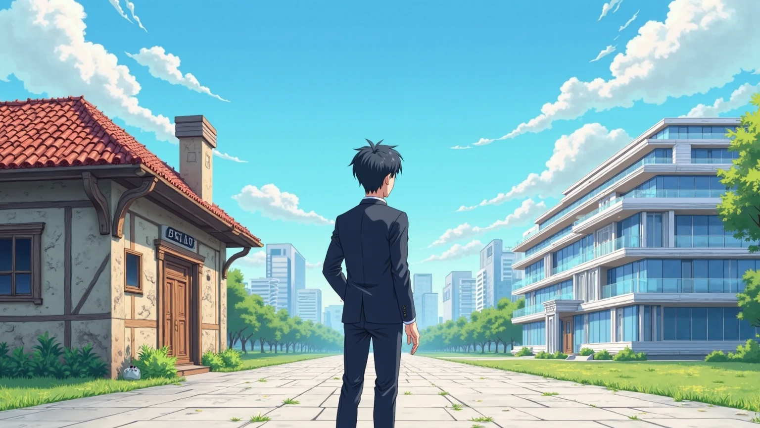 Anime style, ultra-detail , aspect ratio 16:9, high resolution - SeaArt AI