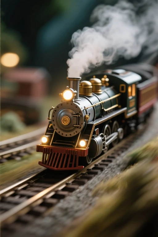 😍 Delicate steam train 🚂