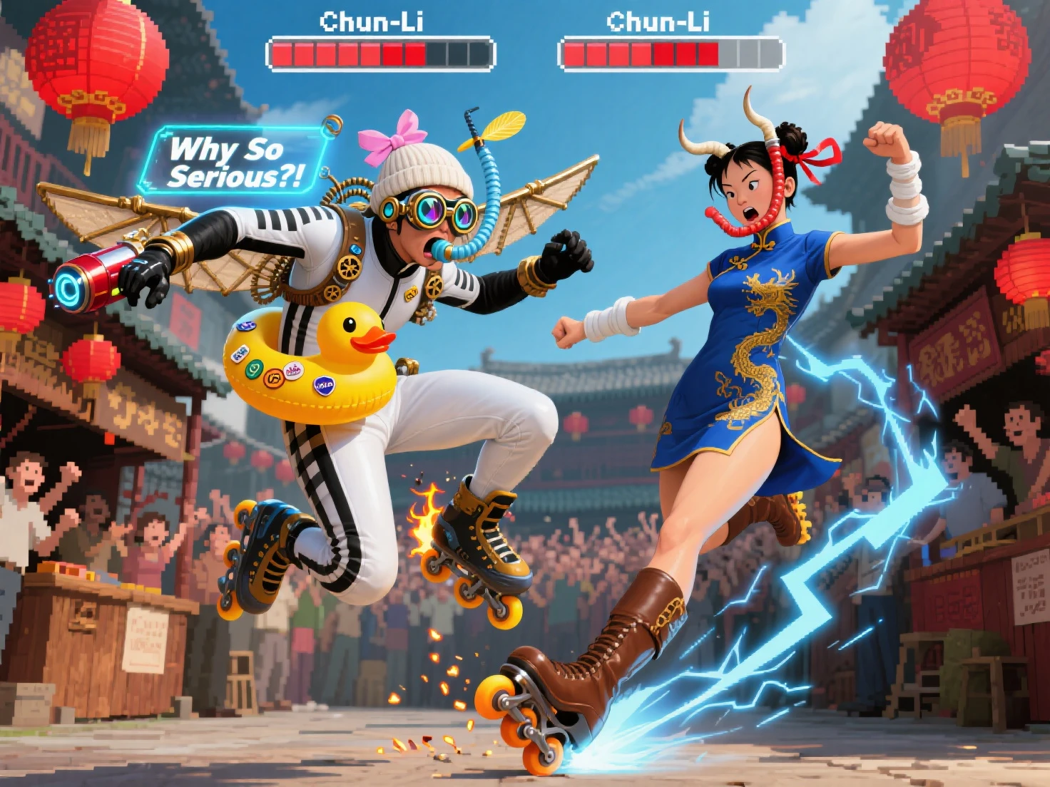 Chun-Li Kicks Butt! 🔥
