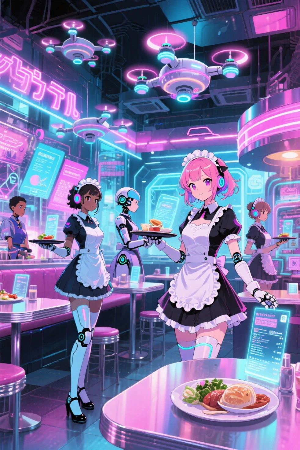 かわいいサーキットカフェ