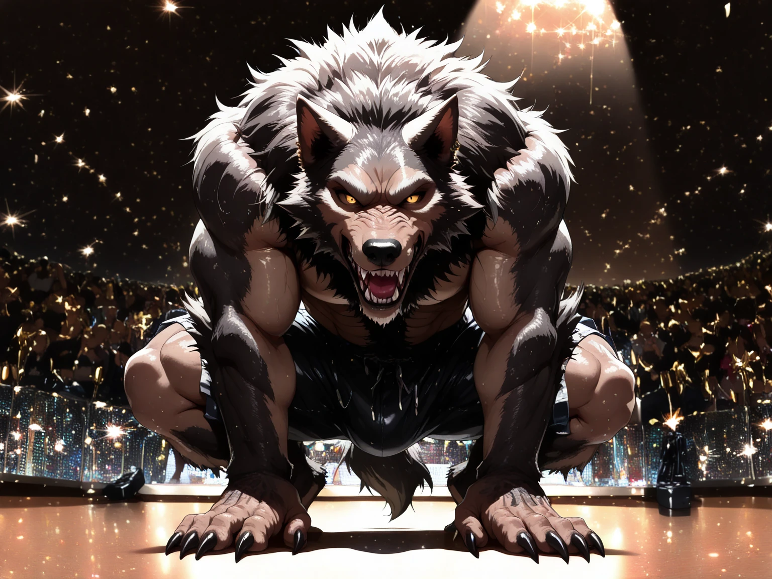 {Male Werewolf}, ((high definition , masterpiece, Accurate, 解剖学的に ...