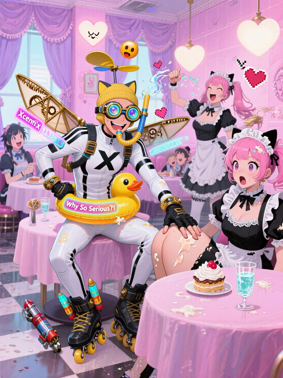 メイドカフェの騒動!