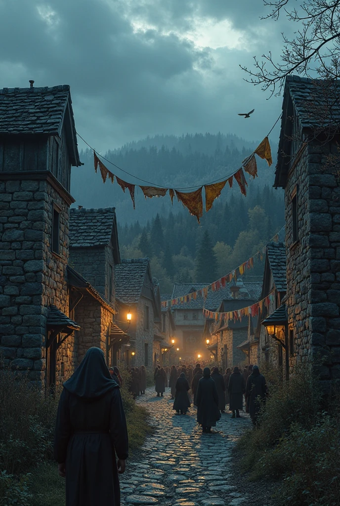 In villages surrounded by stone walls and ancient beliefs... a medieval ...