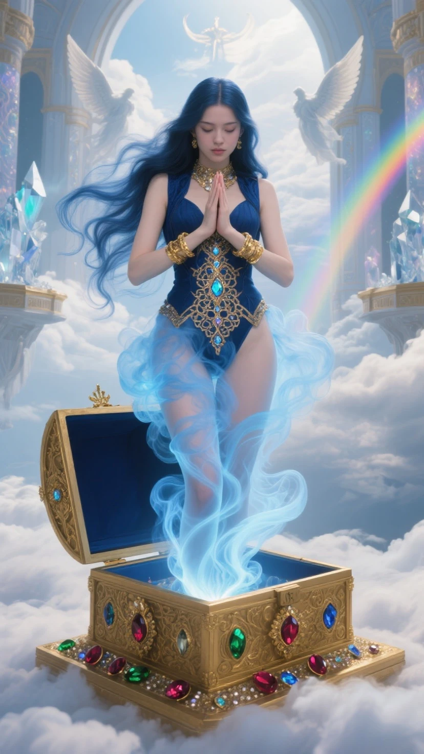 # 謎めいた箱 - 天国の神性 😇