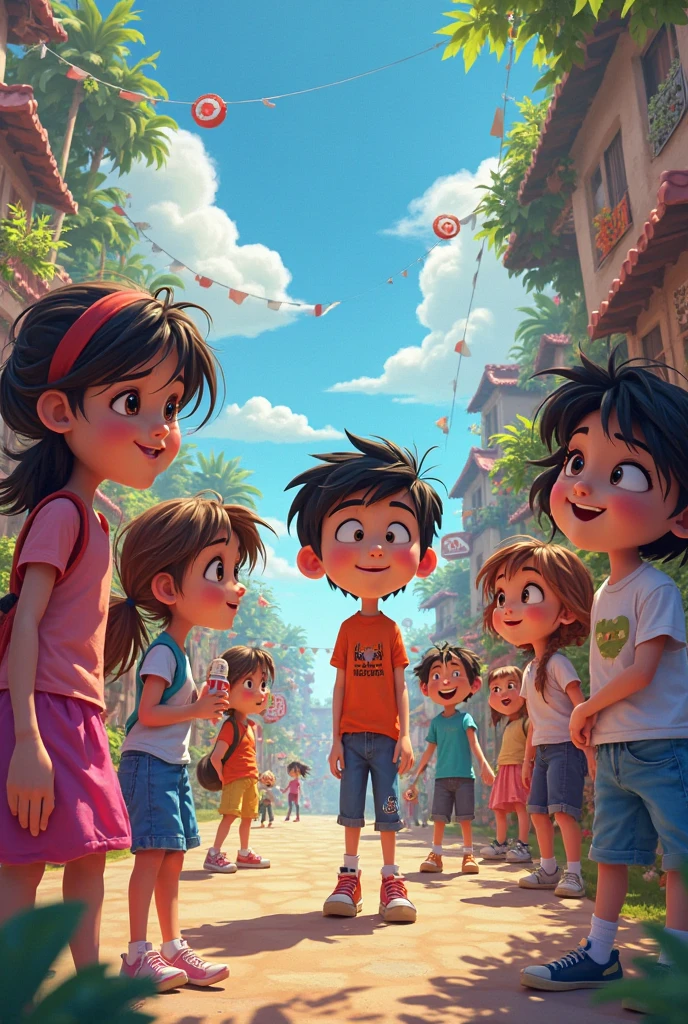 YouTube animation stories thumbnail - SeaArt AI
