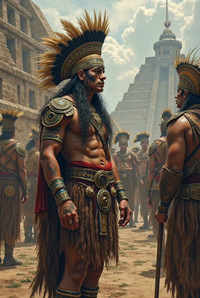 Create a hyper realistic image where you can see the following scene ...