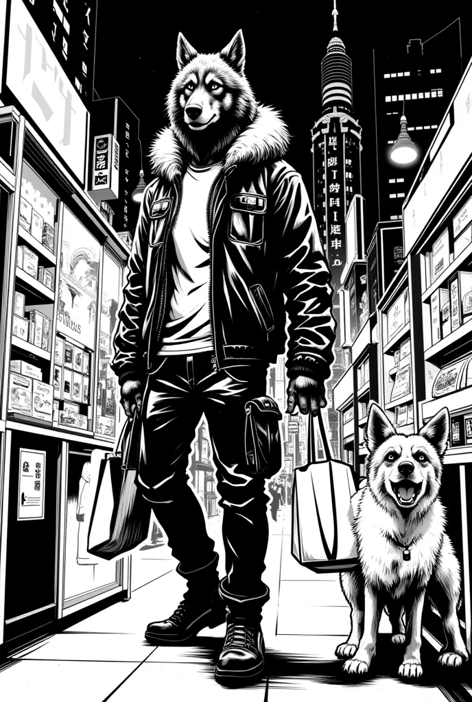 Werewolf、Japanese Manga、Japanese Manga、Handsome werewolf、Draw ...