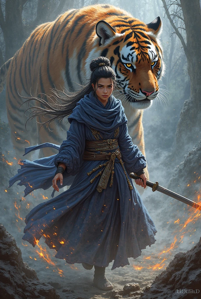 A Magic card, The Gathering. Representative Yuriko, the Shadow of the ...