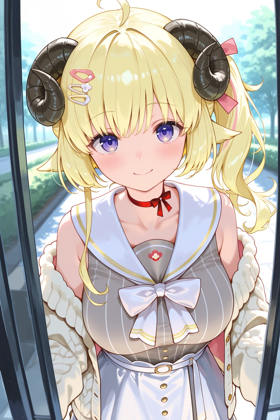 Masterpiece, best quality, newest, absurdres, tsunomaki watame - SeaArt AI