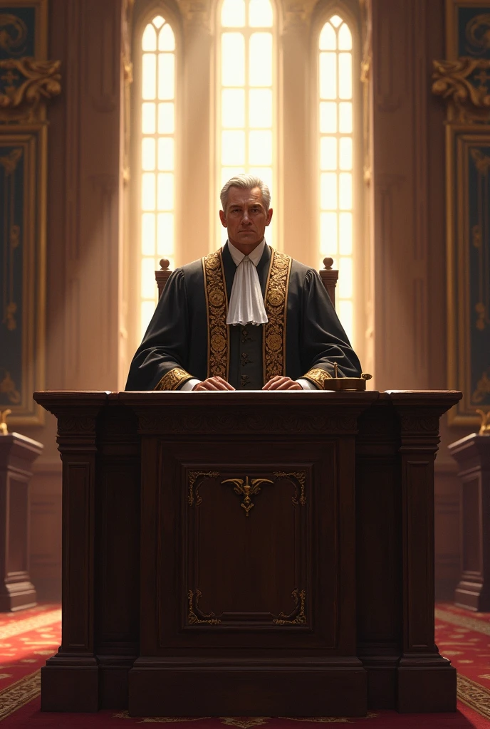 Judge or magistrate in office - SeaArt AI