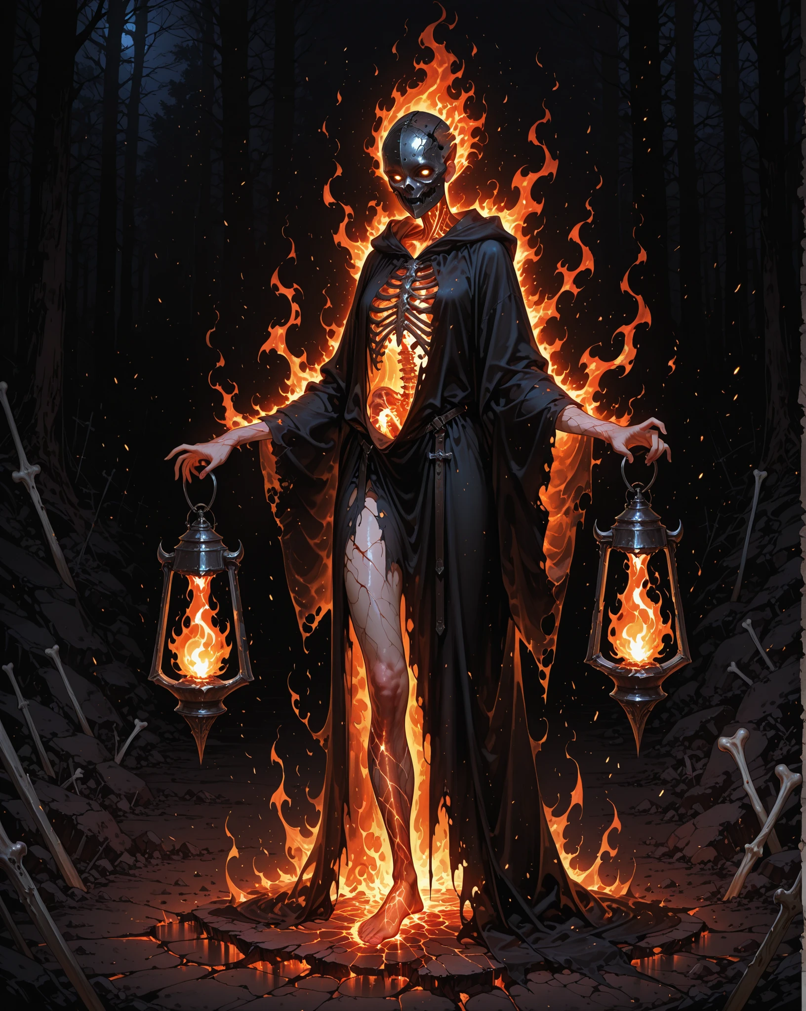 Masterpiece, natural lighting, night, perfect shadows, ray tracing ...