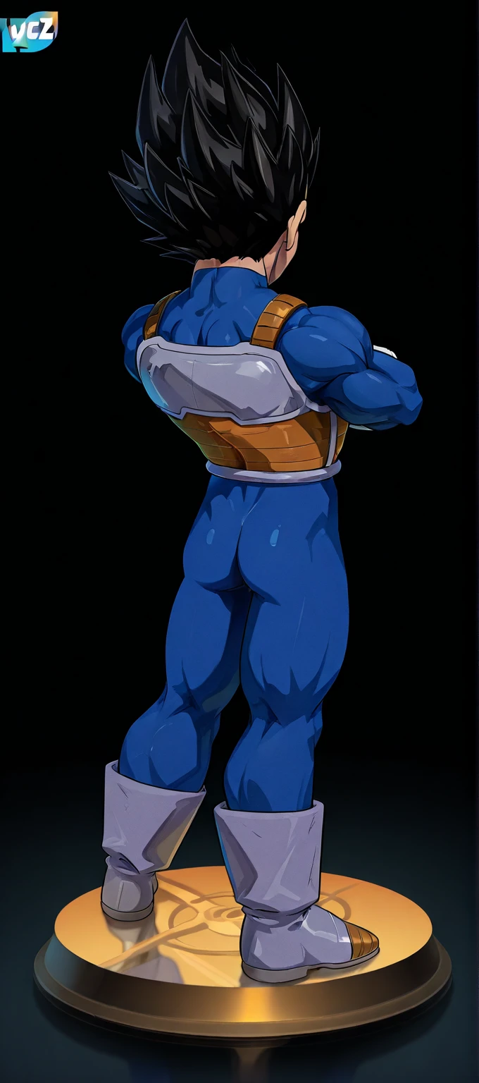 Cel shaded art, Vegeta, 2D, flat color, toon shading, cel shading style ...