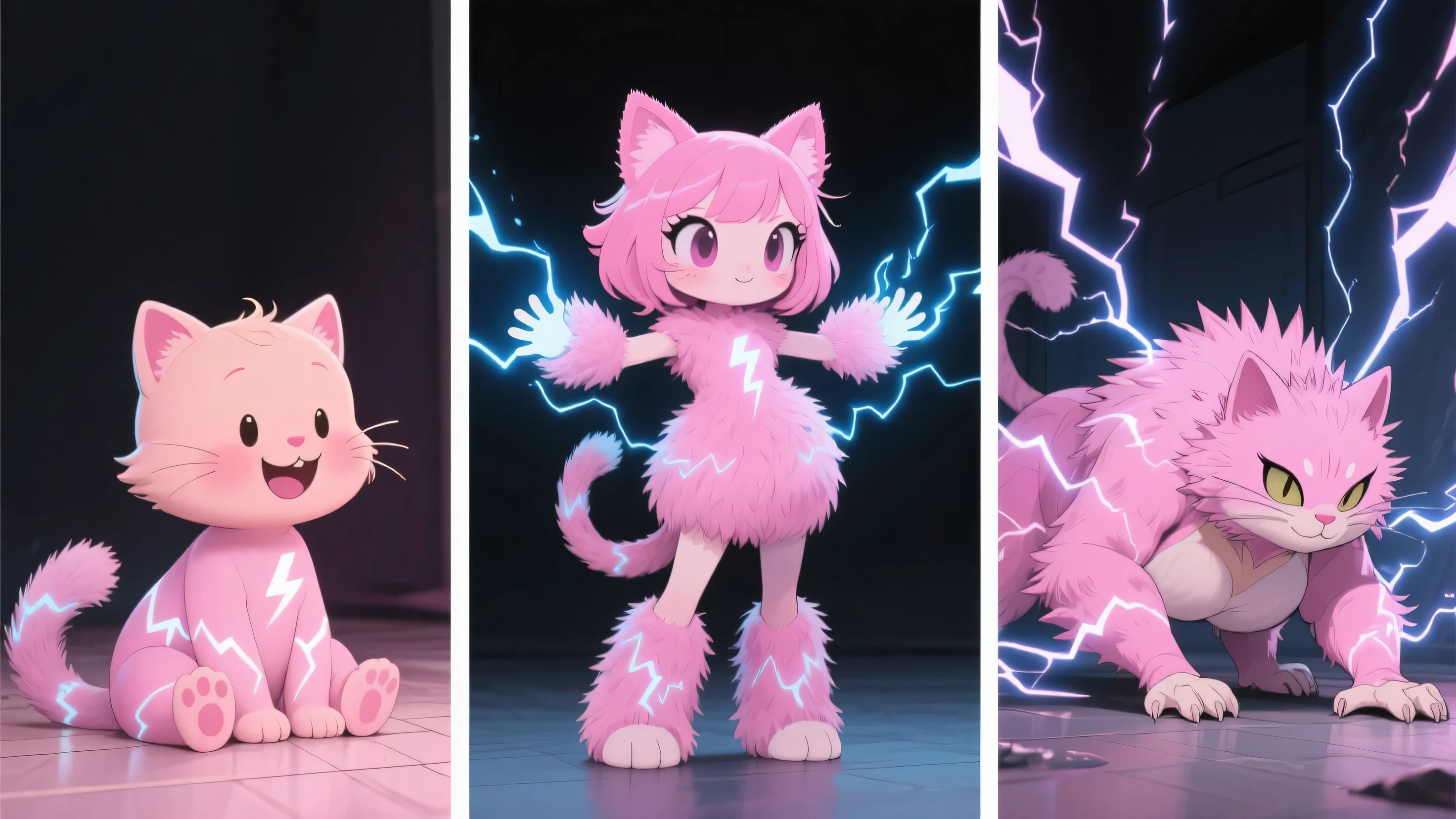 Evolution of Cat Monster