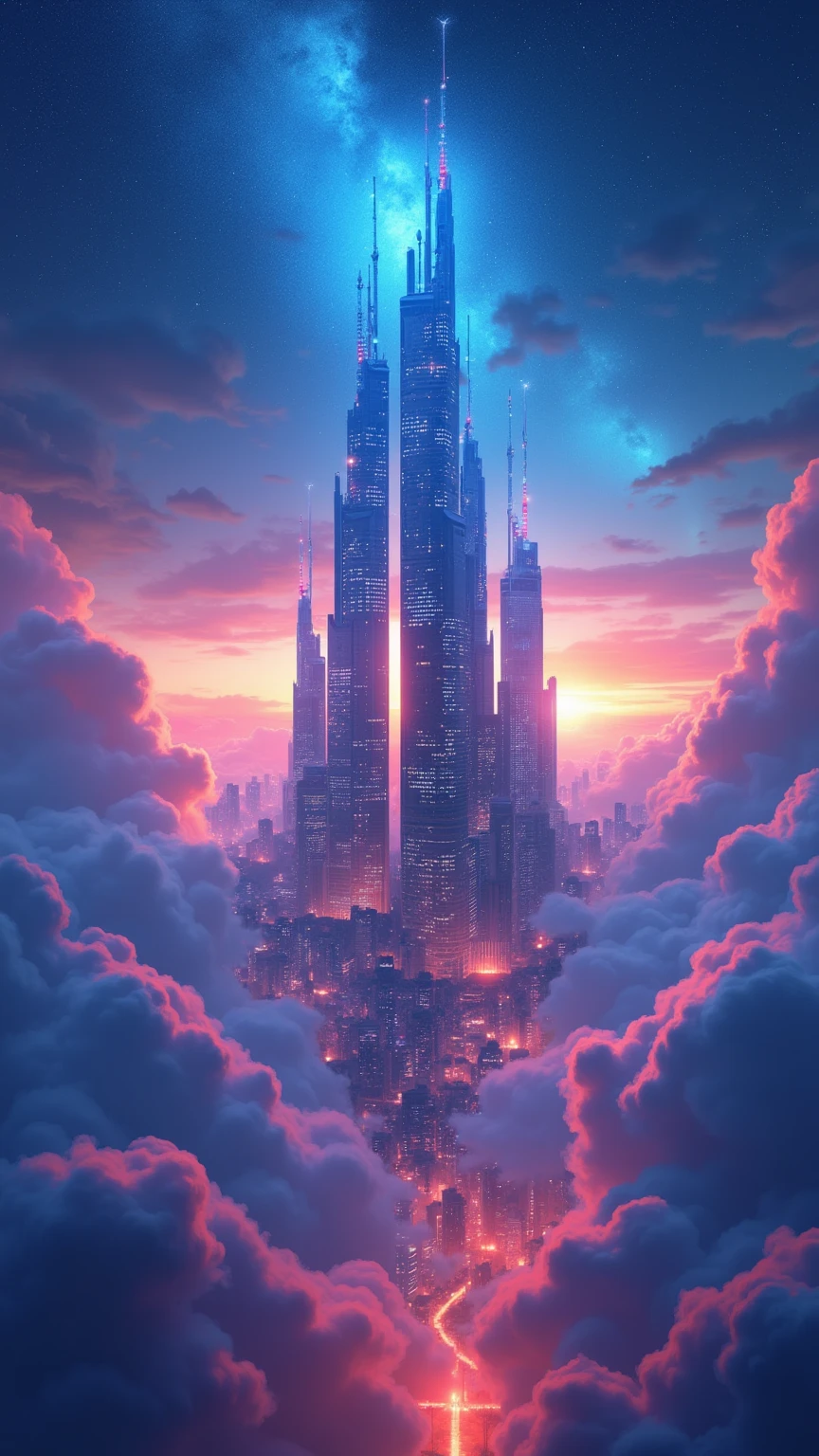 Otherworldly space、Close to space、 City in the Clouds 、Lost City ...