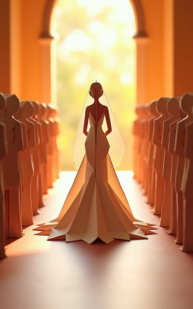 Origami bride