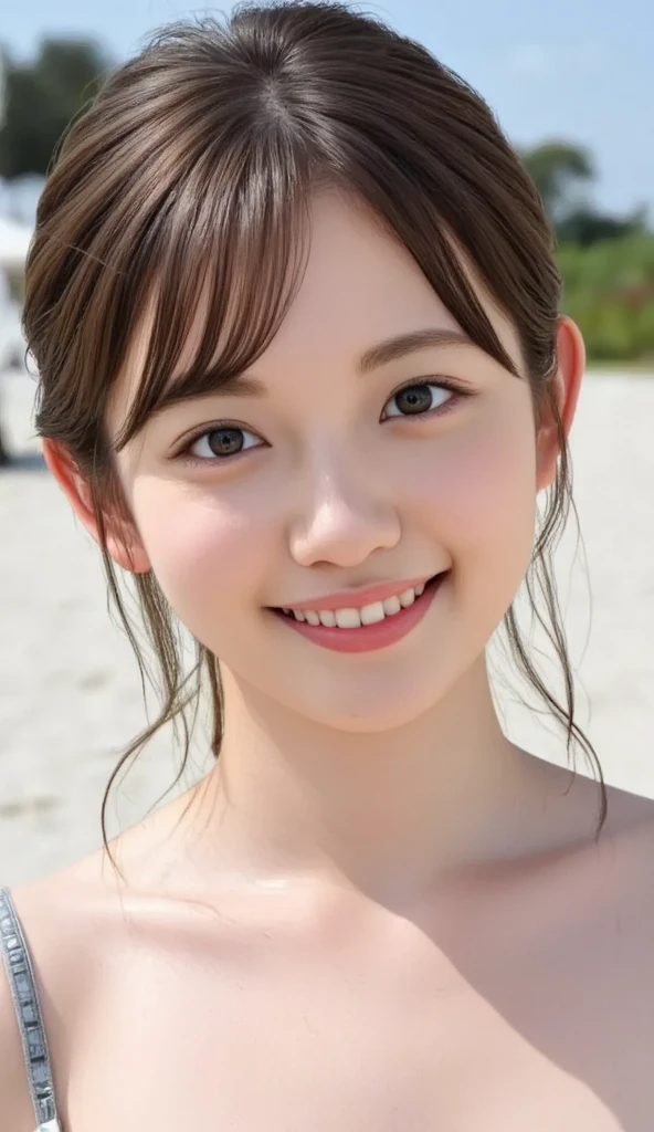 full body, ((random cut, double bun and short twin tails)), is so cute ...