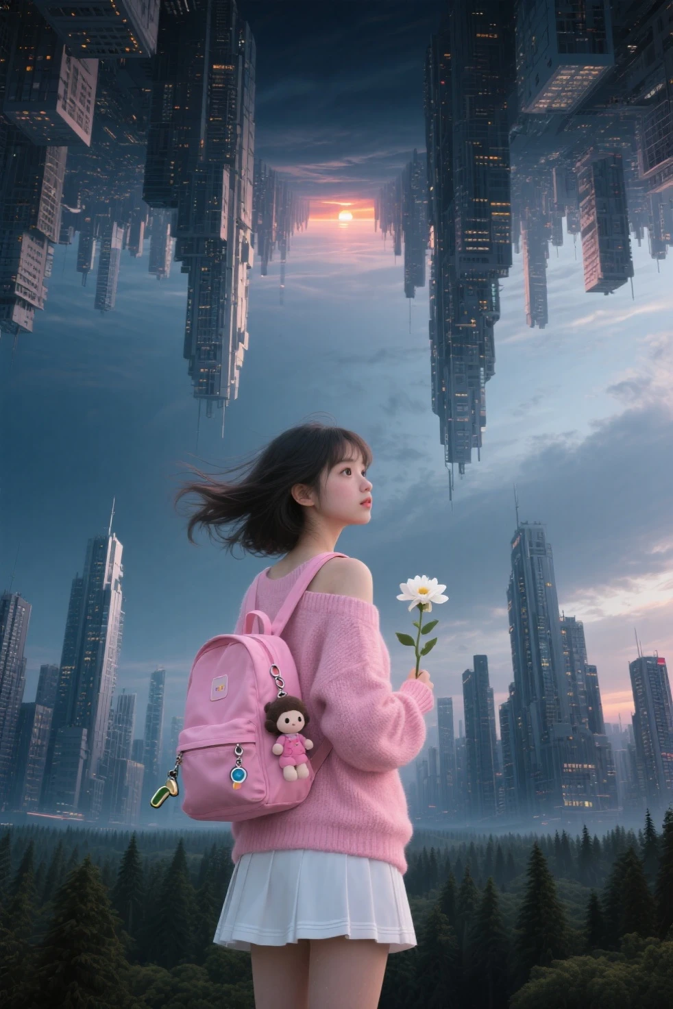 Tall and majestically built buildings that extend from the ground to ...