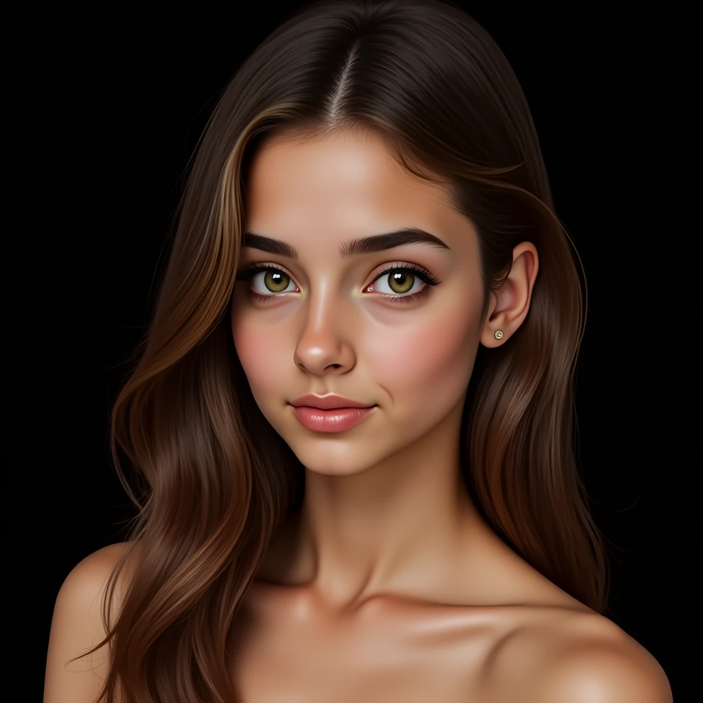 Ortrait of a real Brazilian girl, age 18, based on reference - SeaArt AI